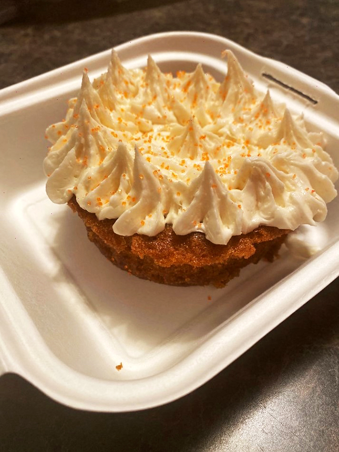 Behold the Everest of carrot cakes! Each bite is a sweet ascent to dessert nirvana.