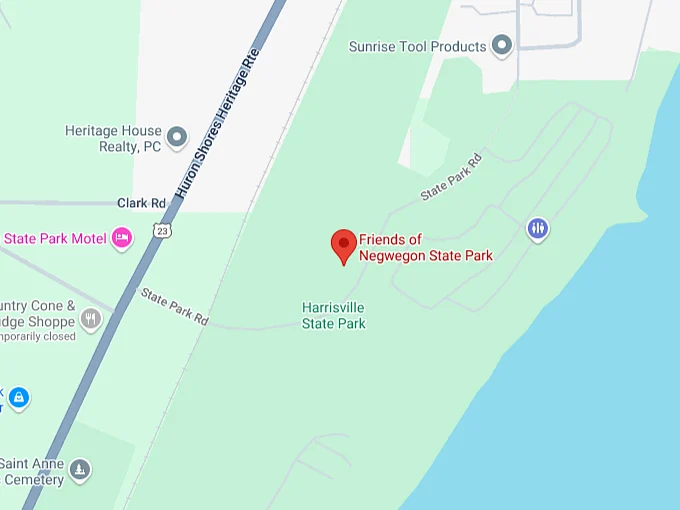 16. negwegon state park map