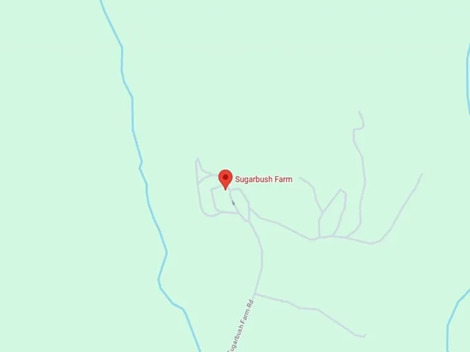 16. sugarbush farm map