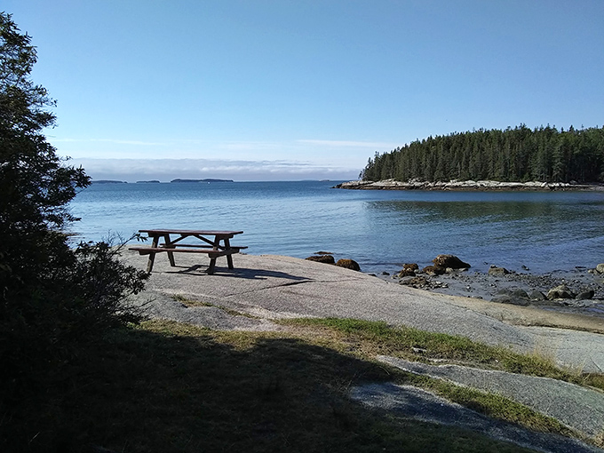 Birch Point's secluded beach. Your own private slice of coastal paradise. Tom Hanks' Wilson not included.