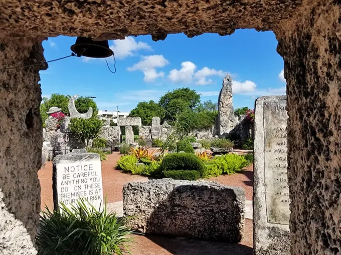 Detour into wonder! This coral labyrinth is the perfect pit stop for puzzling over human ingenuity.