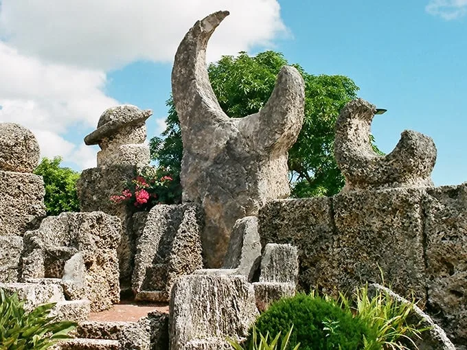 Rock your world at Coral Castle. It's like a geological magic show on your Sunshine State adventure.