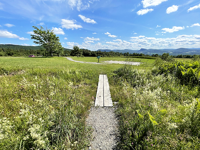 A short hike rewards you with panoramic views that'll make you feel like Vermont's own mountain monarch.