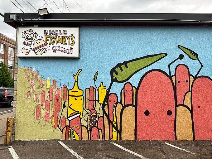 Roadside attraction meets culinary delight. Uncle Franky's is the pot of gold at the end of the hunger rainbow.