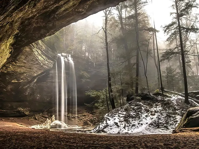 Ash Cave: Mother Nature's amphitheater. This horseshoe-shaped wonder could host the world's most epic drum circle.