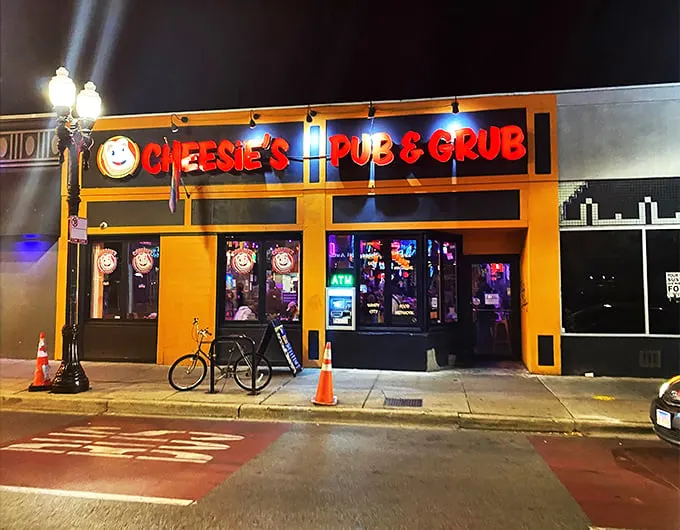Navigate to nirvana! Cheesie's colorful facade promises a flavor adventure worth the detour.