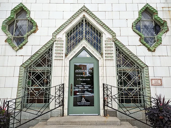 Gothic meets Art Deco in this architectural marvel. Jackson Square Mall is like stepping into a time-traveling department store.