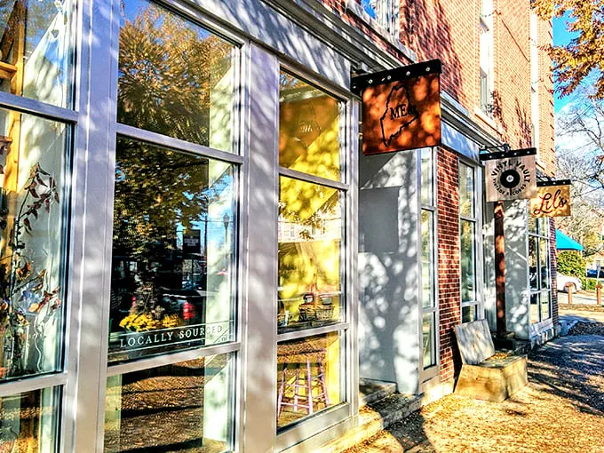 Brick-and-mortar magic! Where carnivores find nirvana and vegetarians face temptation.