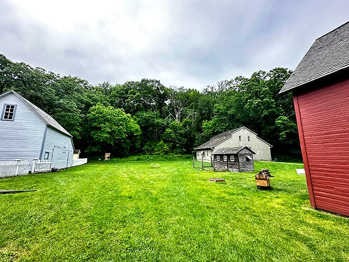 Rustic charm meets geological wonder! These historic buildings at Mystery Cave State Park are like a time capsule with a side of stalactites.