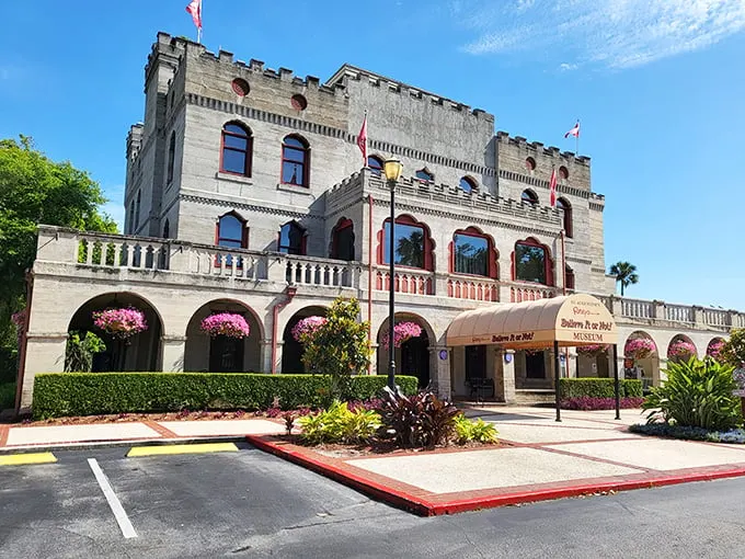 Believe it or not, this castle isn't guarding the Holy Grail—unless the Holy Grail is filled with oddities that'll make your jaw drop
