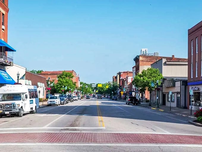 Downtown Marietta: A time capsule with a pulse. Brick buildings and vintage storefronts transport you to a bygone era, with modern amenities.