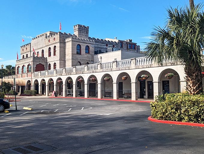 Part medieval fortress, part cabinet of curiosities. It's like Game of Thrones met Ripley's and decided to vacation in Florida!