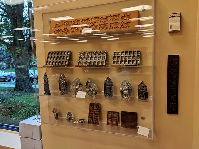 Not your grandma's cookie cutters! These intricate molds are the secret weapons behind Clasen's show-stopping confections. Michelangelo would be jealous.