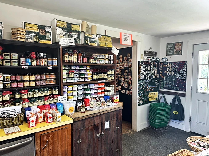 Shelves groaning with goodness: A cornucopia of Vermont's finest that would make even the Barefoot Contessa weak at the knees.