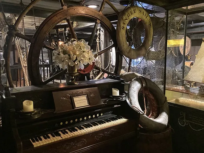 Who knew shipwrecks could be so musical? This nautical piano might not play "My Heart Will Go On," but it's sure to strike a chord with history buffs.