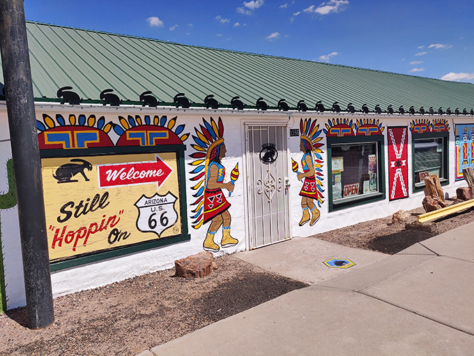 The biggest rabbit this side of Bugs Bunny! Pull over for a wild west selfie that'll have your friends hopping with envy.