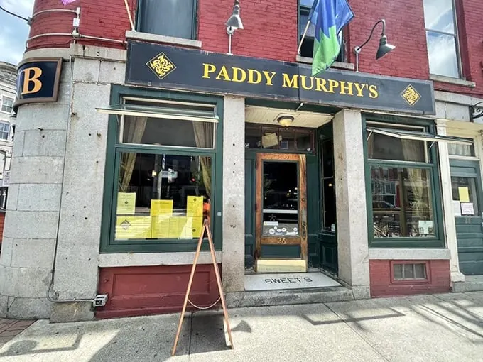 Roadside revelation! Paddy Murphy's modest exterior hides a world of flavor waiting to be discovered.