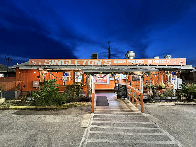Singleton's Seafood Shack: Where 'fresh catch' isn't just a phrase, it's a way of life. Your taste buds are in for a treat!