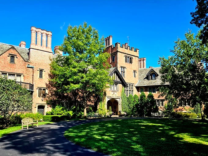 Stan Hywet Hall: Where "Downton Abbey" meets "The Secret Garden." Proof that rubber barons had excellent taste in shrubbery.