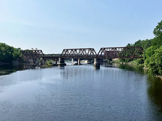 Penny for your thoughts? This historic footbridge once charged two cents for crossing – inflation hasn't caught up yet!