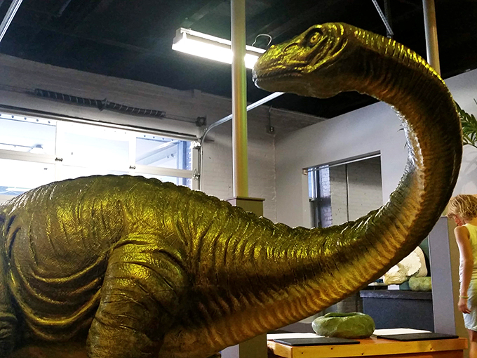 Jurassic spark of curiosity! Impression 5's interactive exhibits let you channel your inner Dr. Grant without the risk of becoming dino dinner.