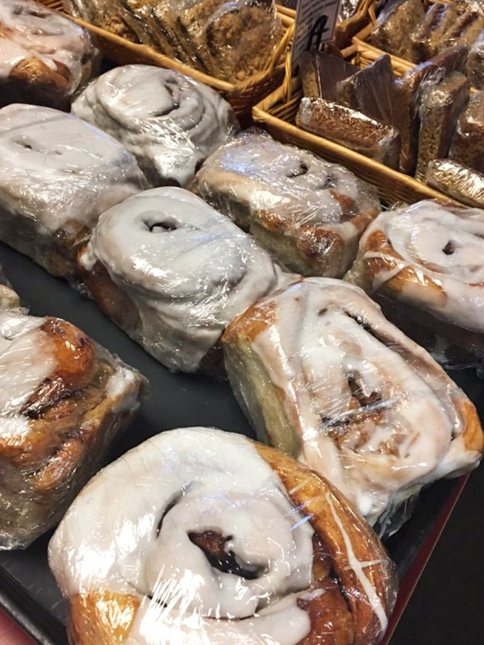 Holy sweet rolls, Batman! These pastries are so big, they need their own area code. Forget sharing – you'll want one all to yourself.