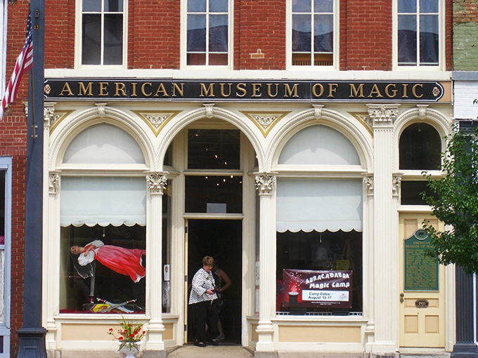 Abracadabra! The American Museum of Magic's elegant facade conceals a world of wonder and illusion within.