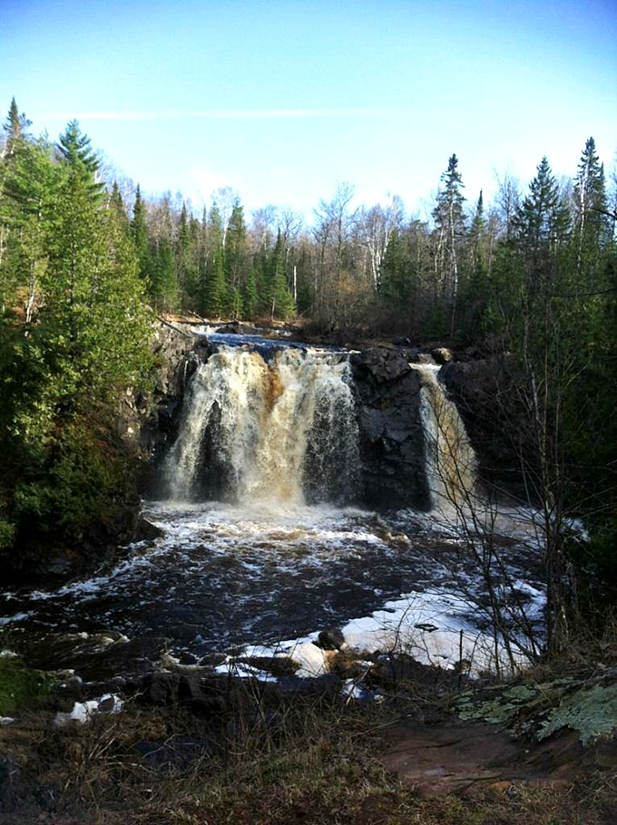 Big Manitou Falls: Wisconsin's answer to Niagara! This 165-foot giant is like the Empire State Building of waterfalls – minus the touristy gift shops.