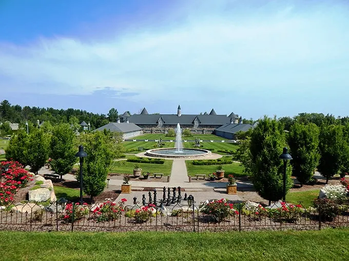 Castle Farms: Medieval meets Midwest! This stone fortress proves that even dairy farmers can live like royalty.