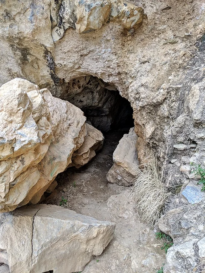 Spelunking for beginners: Where "tight squeeze" takes on a whole new meaning. Time to channel your inner cave dweller!