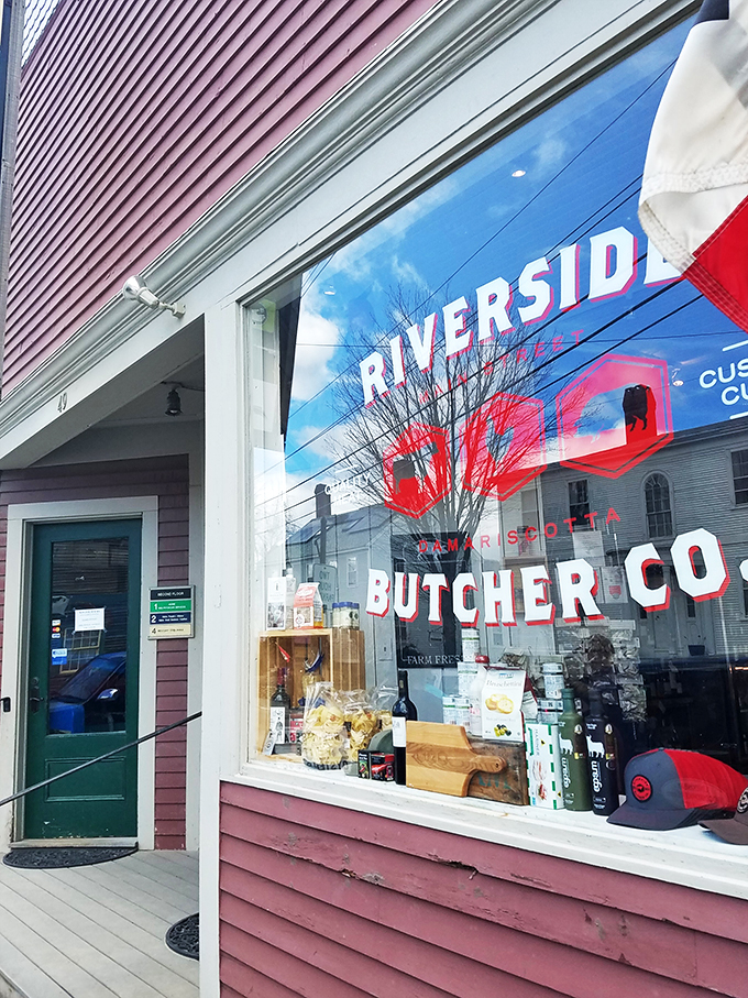 Pretty in pink, packed with prime cuts. This butcher shop is a carnivore's candy store.