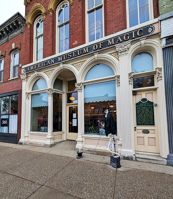 Where Houdini's legacy lives on! This charming storefront is the gateway to America's most enchanting collection of magical memorabilia.