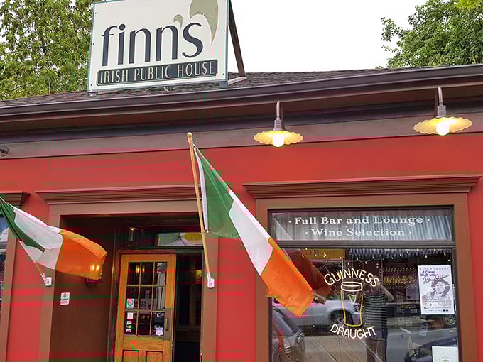 Finn's: Where the craic is mighty and the chowder is mightier.