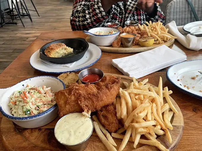 Who needs a trip to the coast when you've got this seafood spread? It's a beach vacation on a plate!