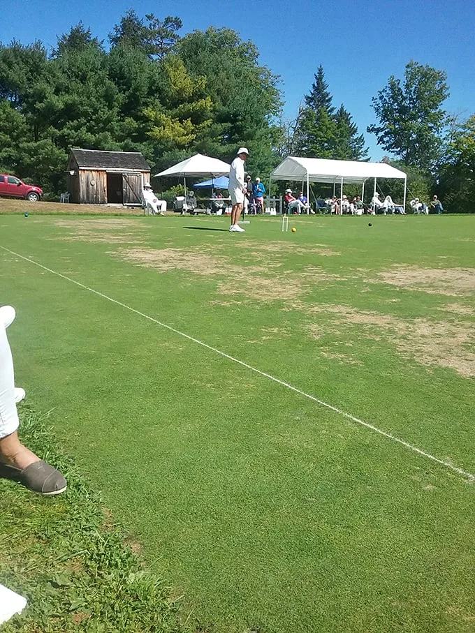 "Croquet: where retirees become sports legends." Watch out Wimbledon, Woodlawn's lawn game scene is giving tennis a run for its money!