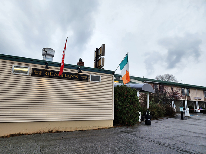 Don't let the humble exterior fool you – Geaghan's is serving up flavor by the truckload inside!