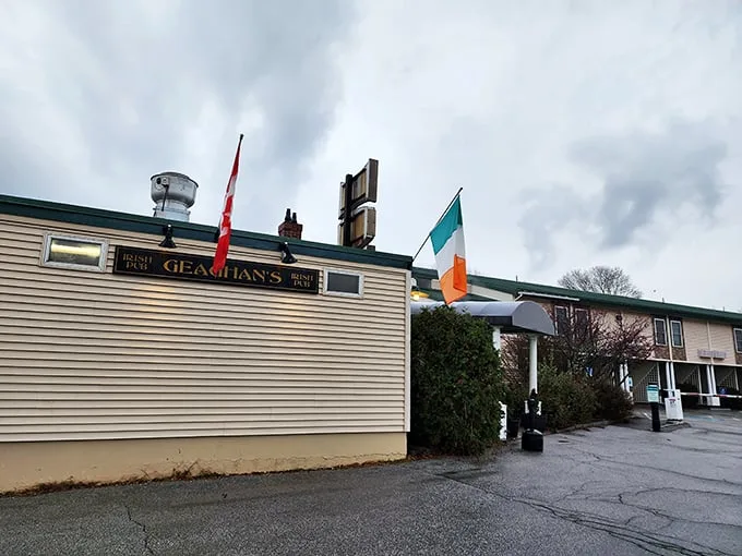 Don't let the humble exterior fool you – Geaghan's is serving up flavor by the truckload inside!