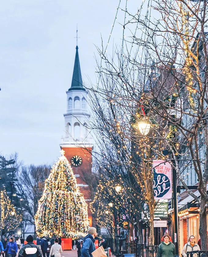 Lake Champlain's holiday glow-up. Burlington's waterfront sparkles with festive cheer and lakeside magic.