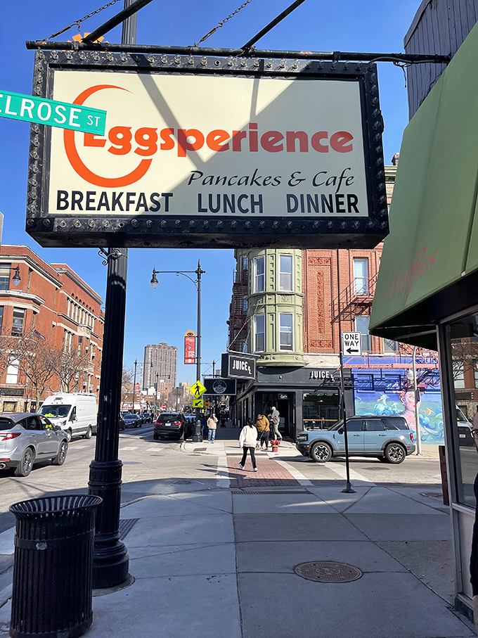 Sunny side up or over easy? Eggsperience promises to handle your eggs with more care than a Fabergé collector.