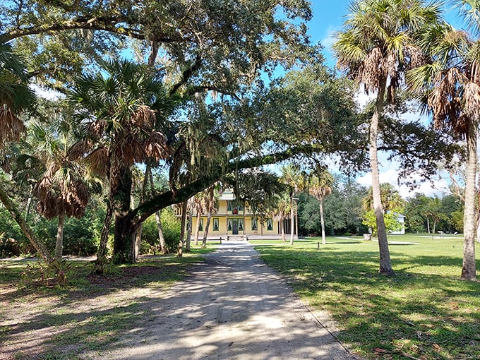Park your RV in an alternate universe. Koreshan State Park: where the earth is hollow and the history is mind-bending.