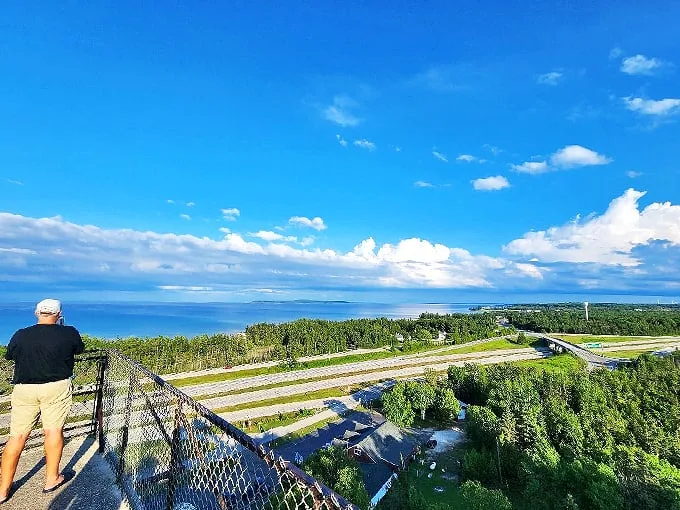 "Lake Huron, as far as the eye can see – no binoculars required!" The observation deck offers a sweeping vista that'll leave you breathless.