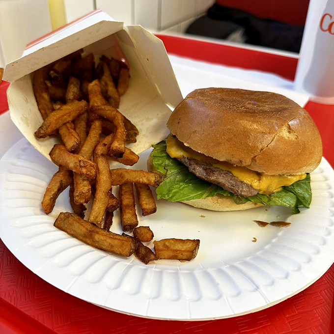 Burger bliss on a bun! Al's classic combo is the Beatles of fast food – timeless and universally loved.