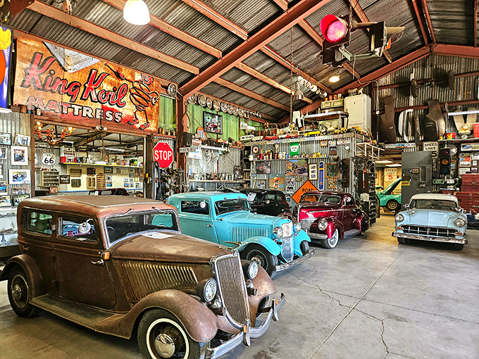 It's like 'American Graffiti' met 'Honey, I Shrunk the Kids'! These miniature masterpieces are ready for their close-up.