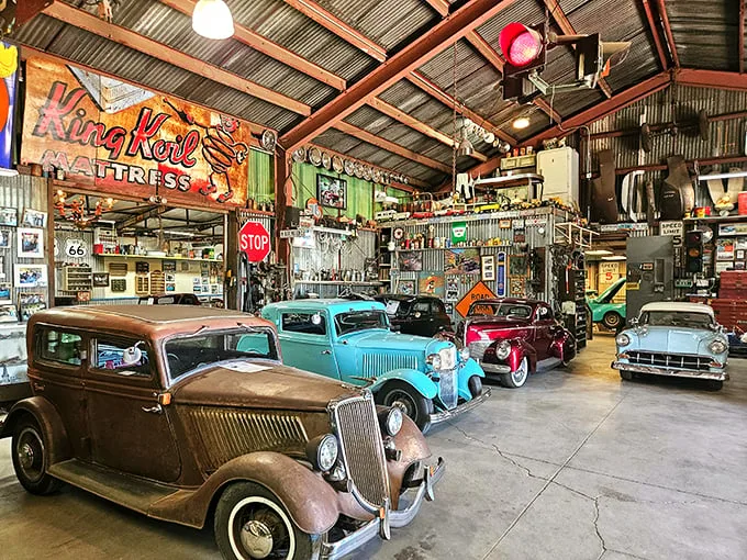 It's like 'American Graffiti' met 'Honey, I Shrunk the Kids'! These miniature masterpieces are ready for their close-up.