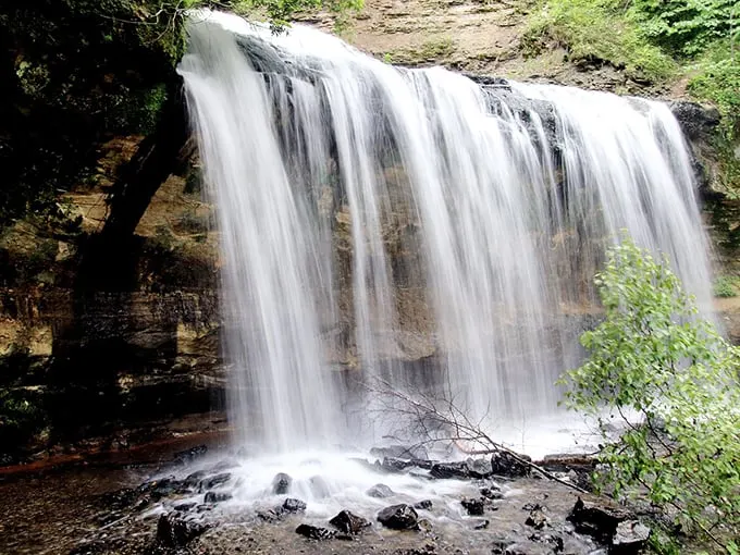 Cascade Falls: Urban waterfall chic! This downtown diva proves you don't need to trek into the wilderness to find a slice of aquatic paradise.