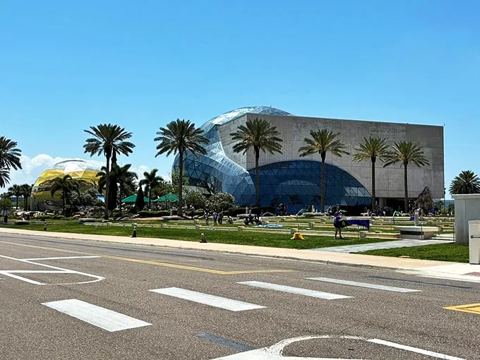 Melting clocks, anyone? This architectural marvel is as surreal as the masterpieces it houses. Dalí would approve!