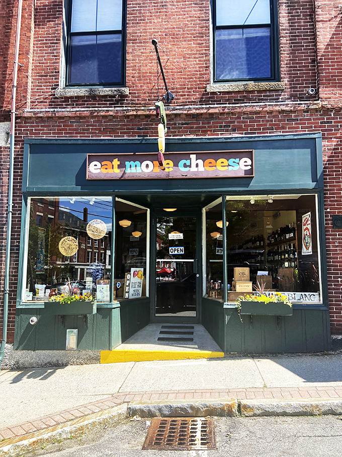 Cheese paradise found! This brick beauty houses more varieties than you can shake a cracker at.