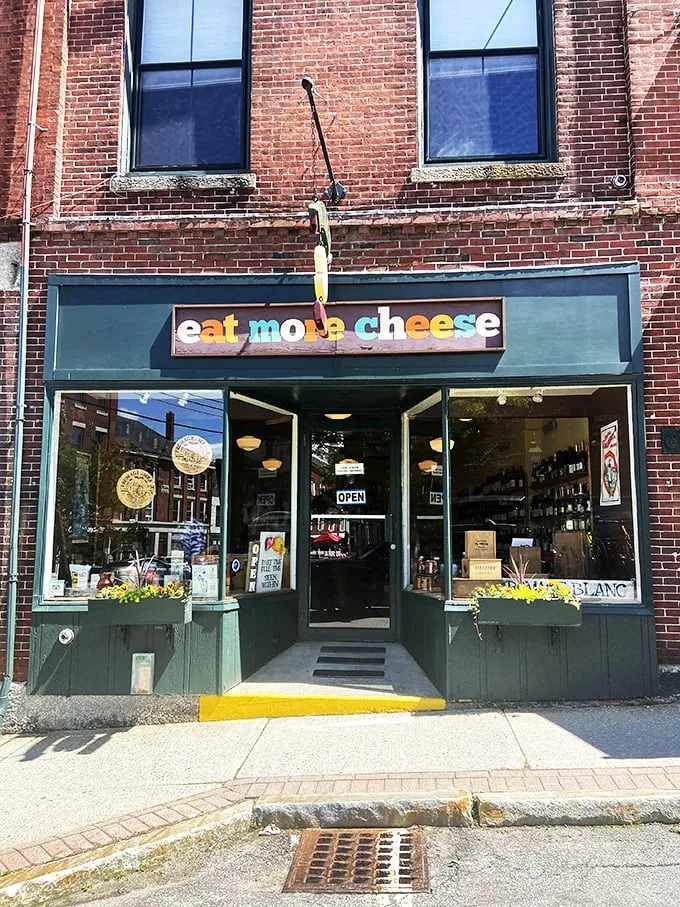 Cheese paradise found! This brick beauty houses more varieties than you can shake a cracker at.