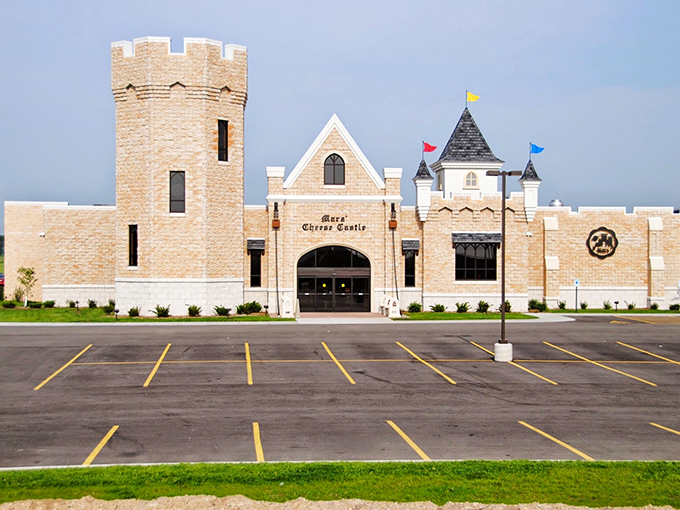 Camelot meets cheddar in this dairy lover's dream! Mars Cheese Castle is where fromage gets the royal treatment.