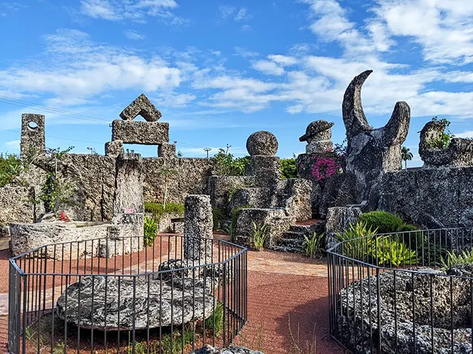 Stonehenge, schmonehenge! Homestead's Coral Castle shows that sometimes, the best way to get over someone is to build your own mysterious monument.
